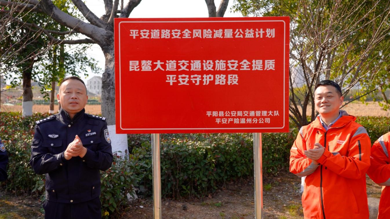 筑牢农村道路安全防线——平安产险温州分公司开展“红绿灯”风险减量项目-温州财经网-温州网
